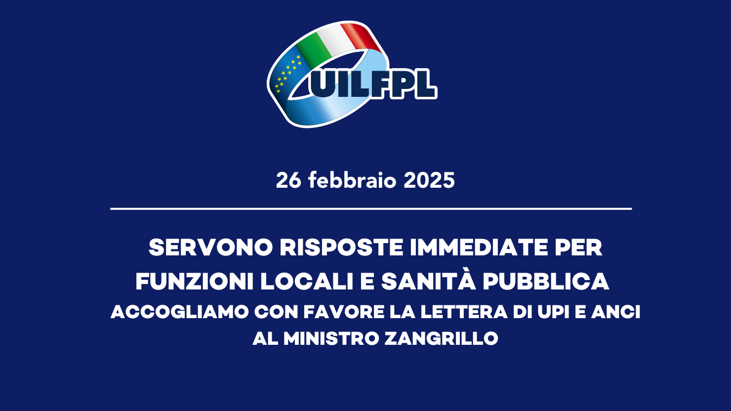UIL FPL | UIL Federazioni Poteri Locali - UIL FPL | UIL Federazioni ...